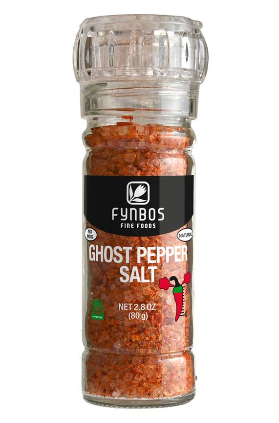 Fynbos Ghost Pepper Salt (80g) | Afribox